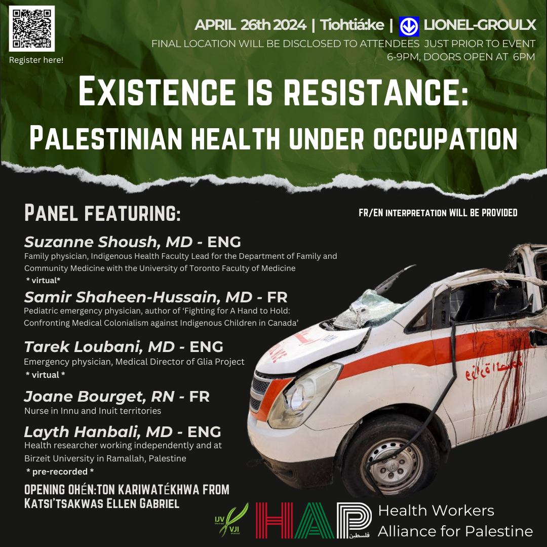 Existence is Resistance Event & Watch Parties – Health workers Alliance ...